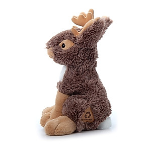 The Petting Zoo Jackalope Stuffed Animal, Gifts for Kids, Wild Onez Zoo Animals, Jackalope Plush Toy 12 inches