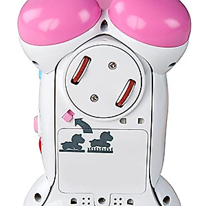 Bright Starts Rock & Glow Unicorn Crawling Baby Toy with Lights and Melodies, Age 6 Months +, Pink