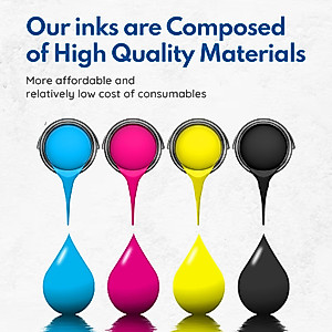 502XL Ink Refill Bottles LOMEN Cyan Replacement for epson 502XL 502 ET-2850 ET-3830 ET-3850 ET-2760 ET-3760 ET-15000 ET-4760 ET-4850 ET-2700 ET-2750 ET-3710 ET-3750 ET-4750 ET-3700 (1 Pack,Cyan)