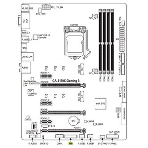 Replacement TPM 2.0 Security Module SPI 12Pin(12pin-1) Security Module for GIGABYTE GC-TPM20 Platform Accessories