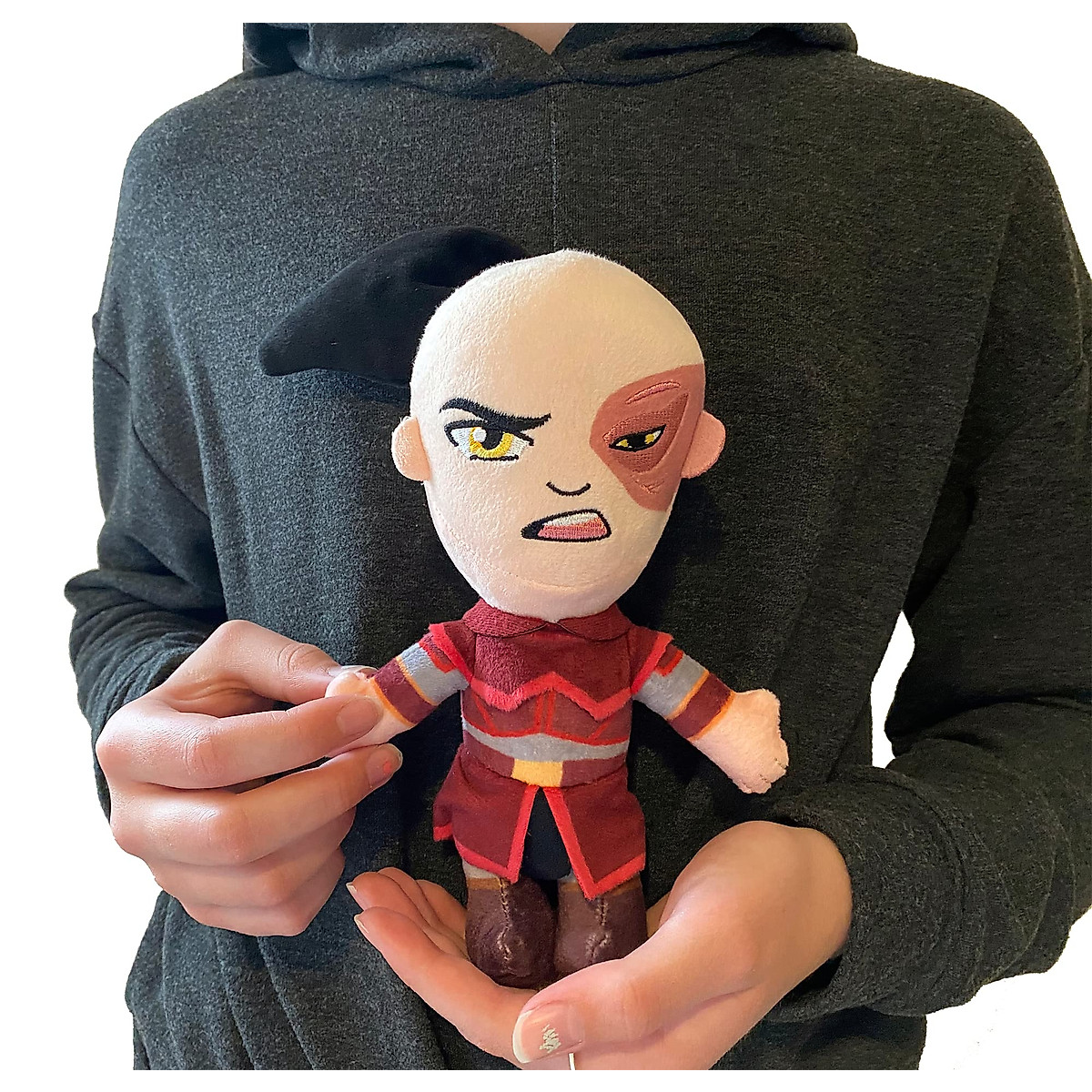 JINX Avatar: The Last Airbender Zuko Small Plush Toy, 7.5-in Stuffed Figure from Nickelodeon TV Series for Fans of All Ages