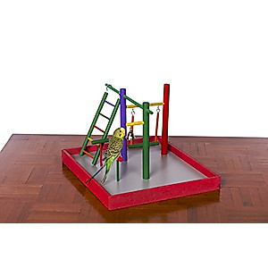 Prevue Hendryx Pet Products Parakeet Park Playground