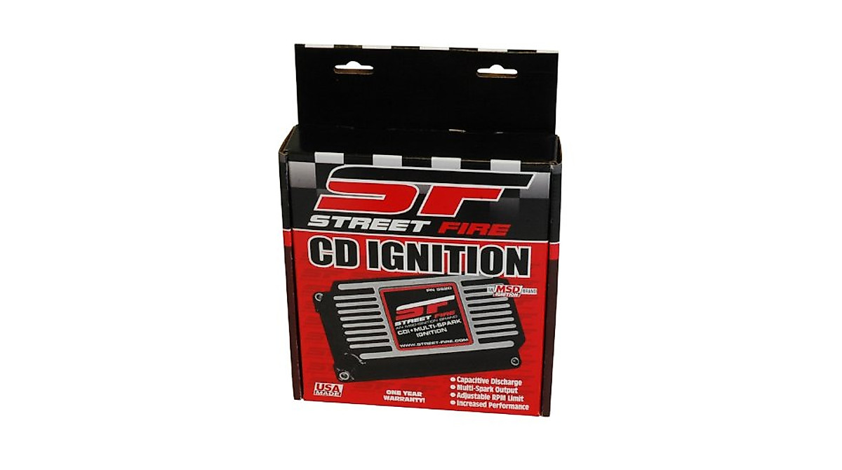 MSD 5520 Street Fire Ignition Control Box - High Performance Black