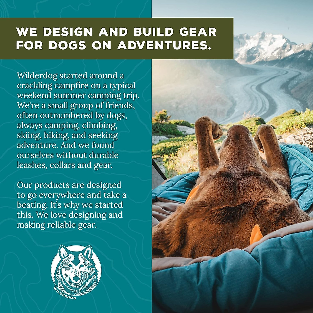 Wilderdog Dog Poop Bag Holder - Seafoam