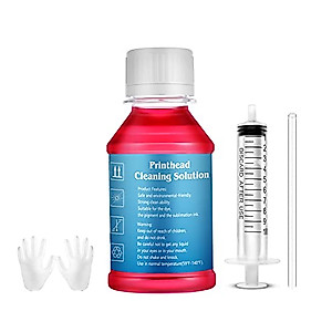 CoYlBod Inkjet Printers Printhead Cleaning kit Compatible for Epson Workforce WF-3720 WF-3725 WF-3730 WF-3733 WF-2850 WF-2830 Expression Home XP-4100 XP-4105-3.4oz 100ml Nozzle Cleaner