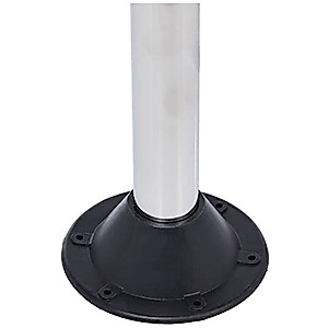 DetMar 12-1109C Removable Octagonal Marine/RV Table, White