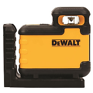 DEWALT Laser Level, Cross Line Laser, 1x360, Green (DW03601CG),Yellow
