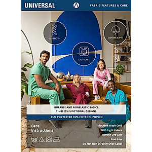 Adar Universal Scrubs for Women - Tapered Cargo Scrub Pants - 506 - Navy - XL