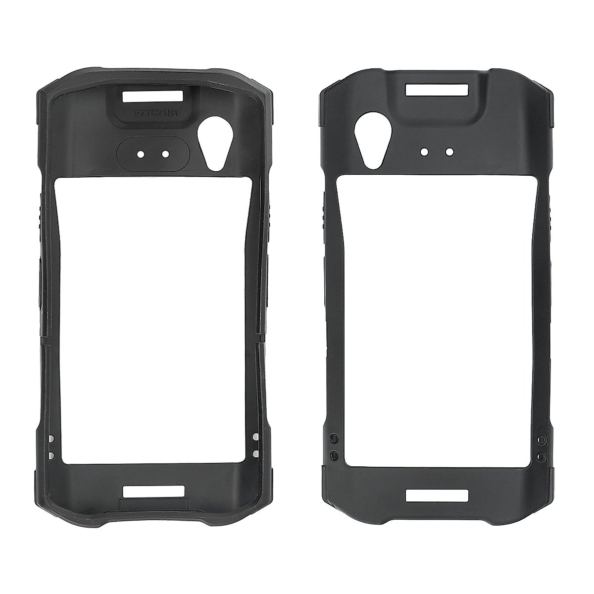 Protective Cover for Zebra Symbol TC21 TC26 Barcode Scanner,Rugged Bumper Case for Zebra Symbol TC21 TC26 Handheld Touch Mobile Computers,Slim Hard Shell Cover,Black,Composed of TPU