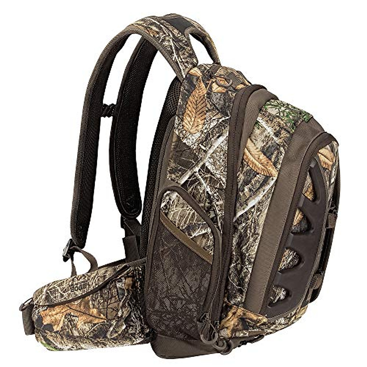 Insights Hunting by frogg toggs- The Element, Heavy Duty 1,831 Cubic Inch Outdoor Hiking Fishing Camping Hunting Backpack with Rain Fly, Realtree EDGE