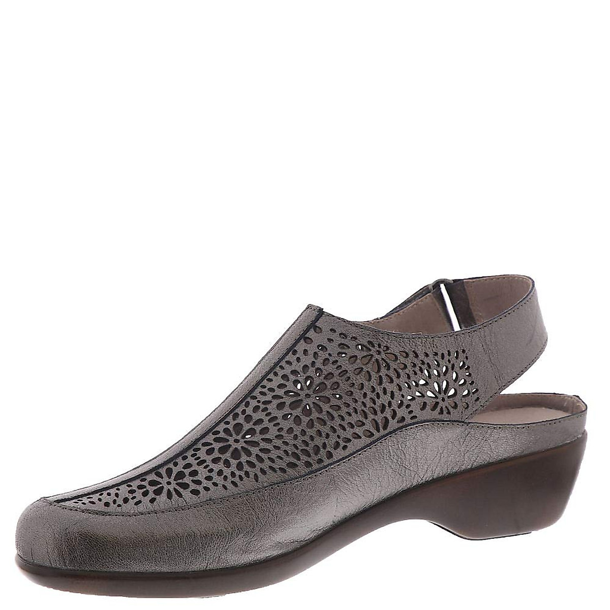 Easy Spirit Women's Dawn Clog, Pewter, 5.5