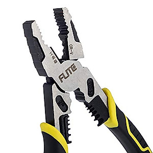 4-in-1 Pro Lineman Plier Tools -9” Combination Pliers with Wire Stripper+Crimper+Cutter+ Winding Function,Industrial Grade Linesman Plirs-Chrome Vanadium Steel Forged