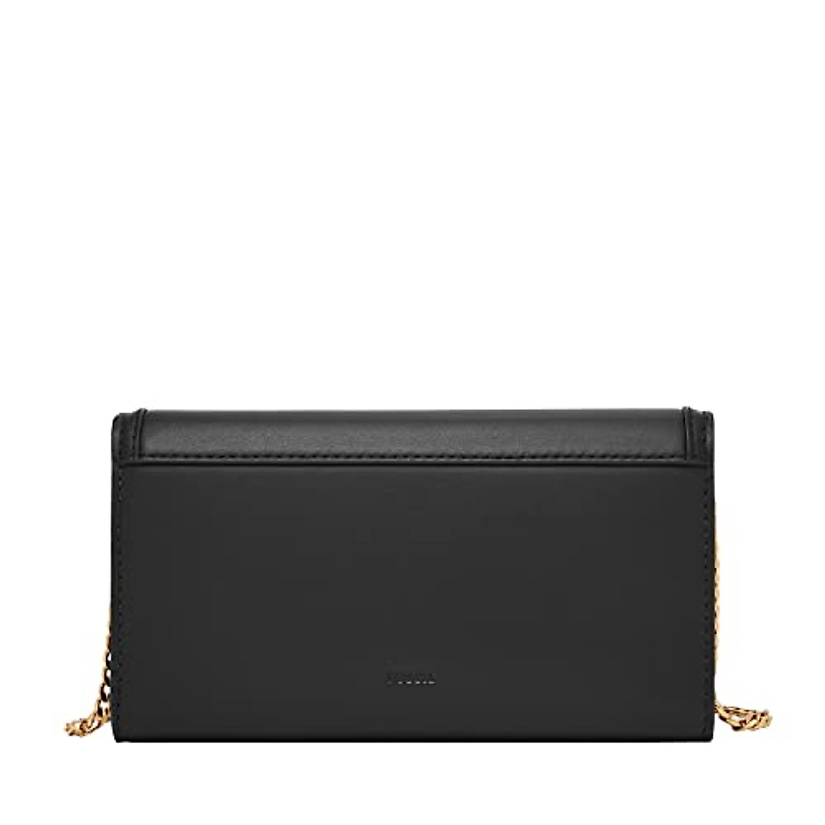 Fossil Women's Avondale Leather Wallet Crossbody Purse Handbag, Black (Model: ZB1887001)