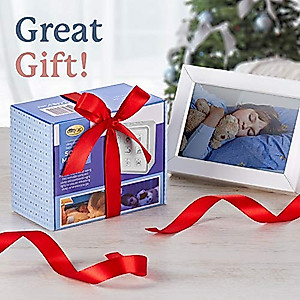 Plug in White Noise Sound Machine with Adjustable Kids Night Light for Sleeping, 9 Non-Looping Sounds, Timer, Volume Control & Headphone Jack | Portable Noise Maker for Adults & Baby, Home, Office