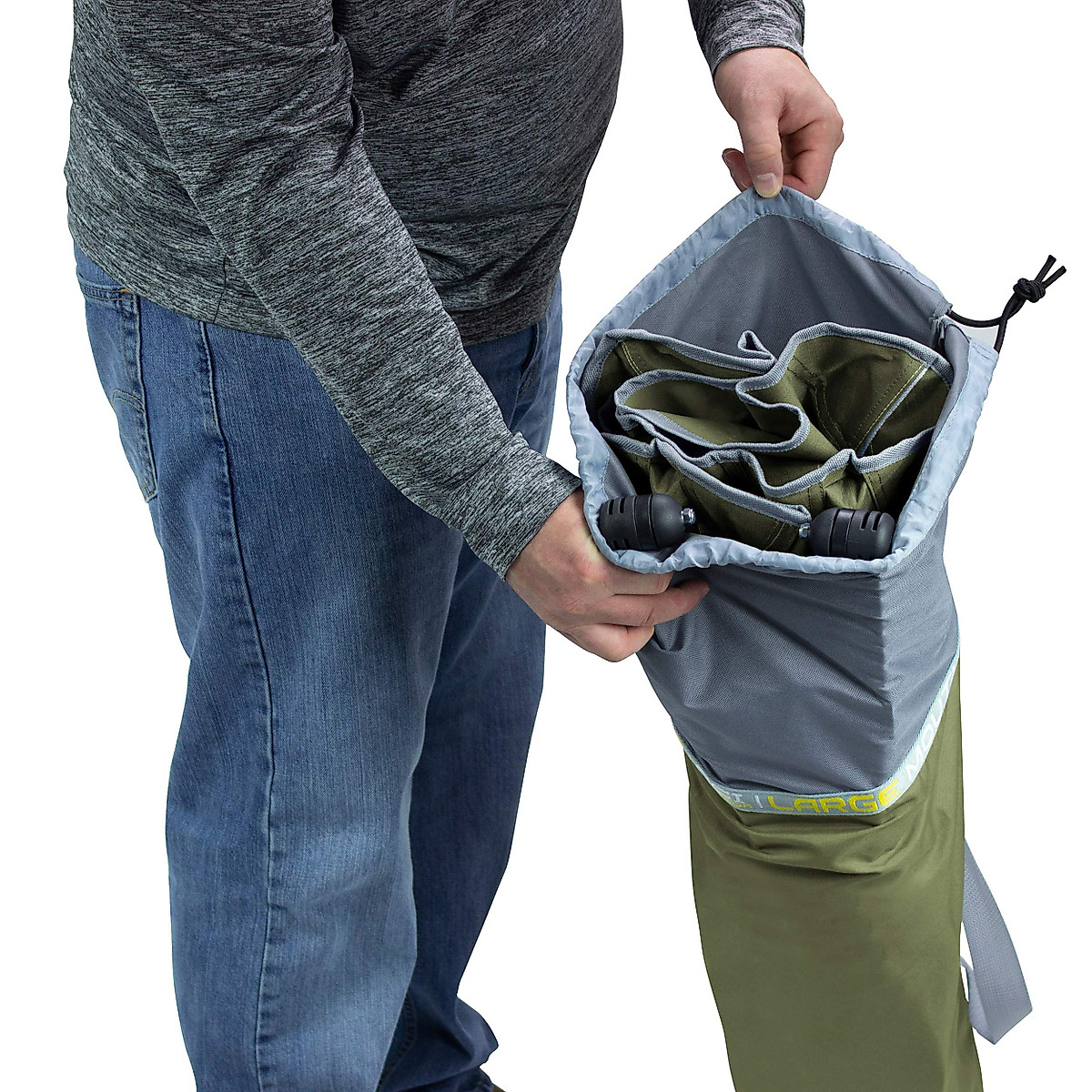 GCI Outdoor Pod Rocker Outdoor Rocking Chair with SunShade Canopy