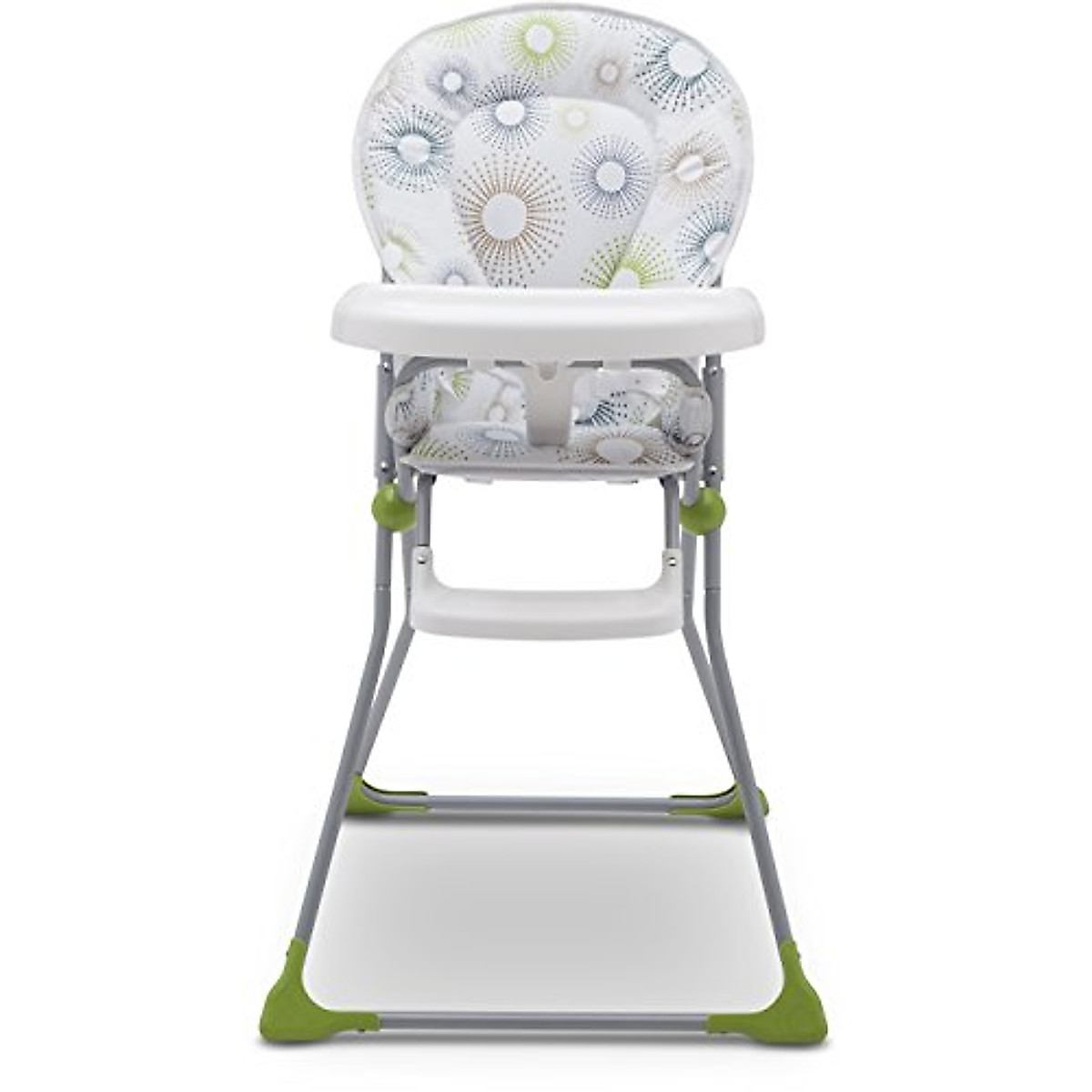 Delta Children EZ-Fold High Chair for Babies and Toddlers - Compact High Chair with Adjustable Tray, Starburst