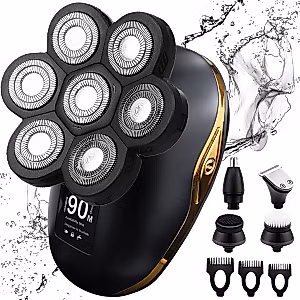 Amble 5-in-1 Electric Shavers Rotary Cutter Head - Accessories - 1 Cutter Head - Not Include Machine