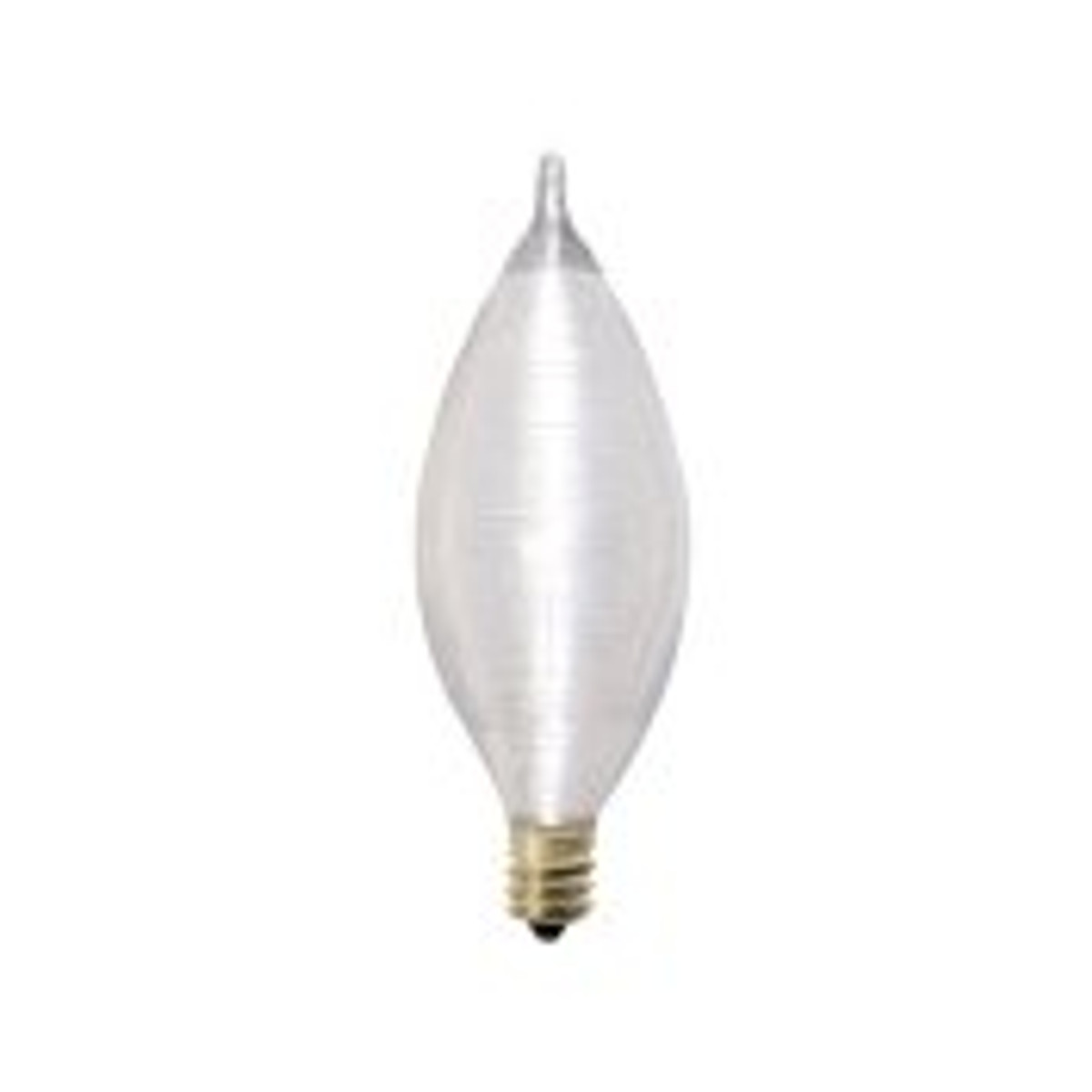 Bulbrite 430060 - 10PK - 60W - C11 - E12 Base - 130V - 2600K - 4,000Hrs - Satin - Spunlite Incandescent Chandelier Bulbs