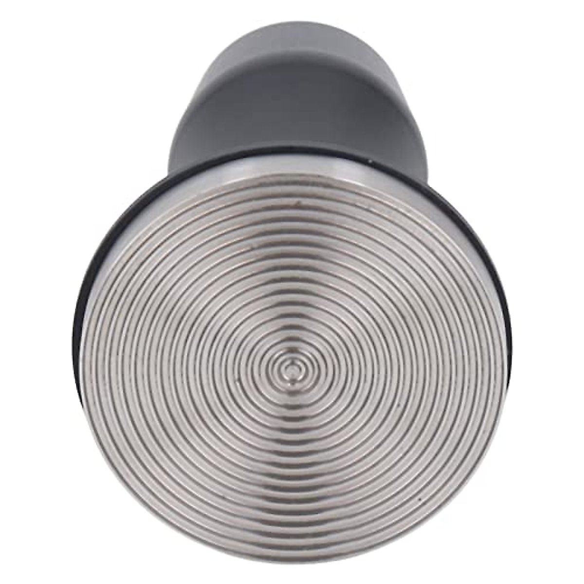 Flat Base Coffee Tamper, Calibrated Compression Mechanism Tamper Spring Loaded Ergonomic Handle for Cafe(58 Thread Bottom)