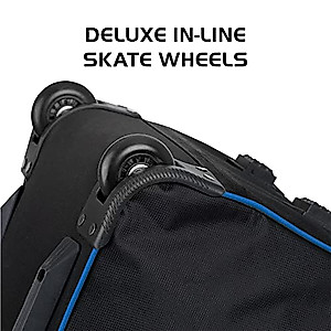 Bag Boy T-750 Golf Travel Cover for Airlines, Extra-Thick 4-Sided Padded Top, Internal Compression Strap, Lockable Full Wrap-Around Zipper, Black/Charcoal