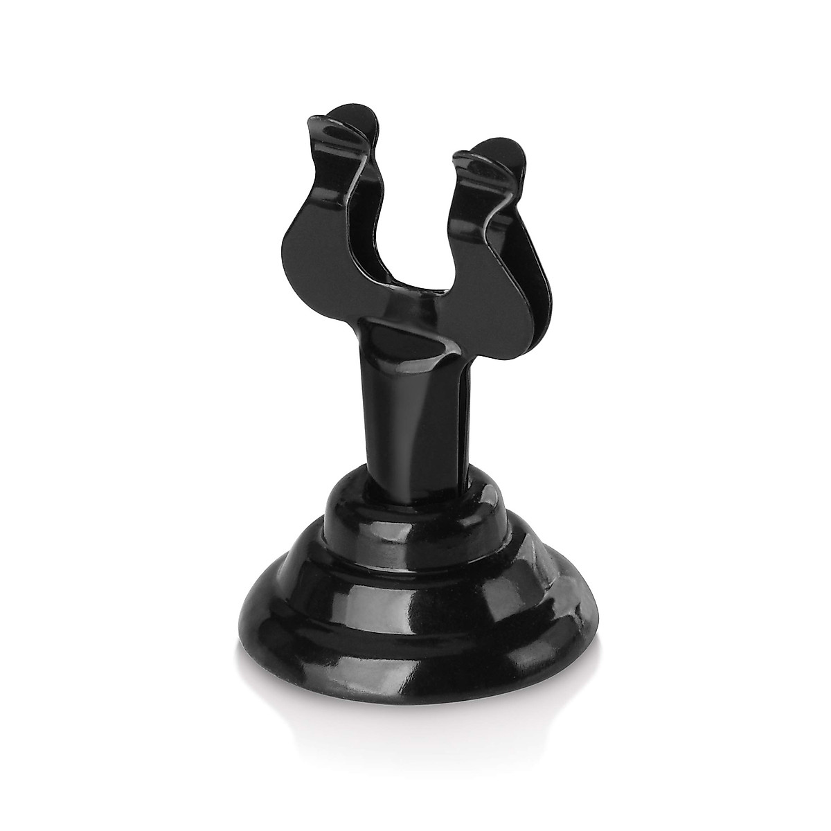 New Star Foodservice 532244 Triton/Ring-Clip Number Holder/Number Stand/Place Card Holder, Set of 12, 1.5-Inch, Black