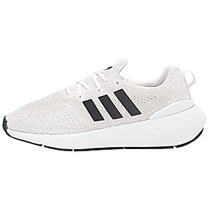 adidas Men's Swift Run 22 Sneaker, White/Core Black/Grey, 12