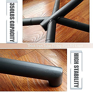 OUTPLATIO Egg Chair Outdoor Indoor with Cushion Swing Chairs for Outside Bedroom Patio Porch Garden Rattan Wicker Hanging Egg Chair Basket Chair 350 lbs Capacity (Dark Grey)