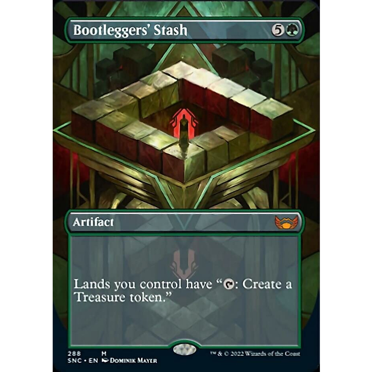Magic: the Gathering - Bootleggers' Stash (288) - Borderless - Streets of New Capenna