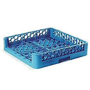 Carlisle FoodService Products RSP14 OptiClean Bakery Tray and Sheet Pan Rack, Blue (Pack of 3)