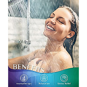 POPCHOSE Shower Steamers Aromatherapy - Dry Brushing Body Brush Fabric Shaver, Rechargeable Lint Remover Stocking Stuffers Christmas Gifts for Women and Mom