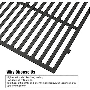 Uniflasy 18.75" 66095 Cooking Grate for Genesis II 300 and Genesis II LX 300 Series Gas Grills, Genesis ii E-310, Genesis ll LX E-340/S-340, Genesis ll S-310, Grill Grates for Weber 66802 66805