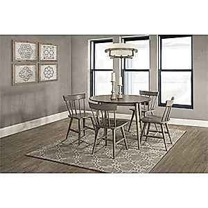 Hillsdale Furniture Hillsdale Mayson Spindle Back, Set of 2 Dining Chair Gray