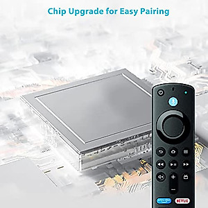 Fernanestal Replacement Voice Remote Control 3rd GEN L5B83G with Power, Volume Control for Fire TV Stick (2nd Gen,3rd Gen,Lite,4K), Fire TV Cube (1st Gen & 2nd Gen), Fire TV (3rd Gen,Pendant Design)