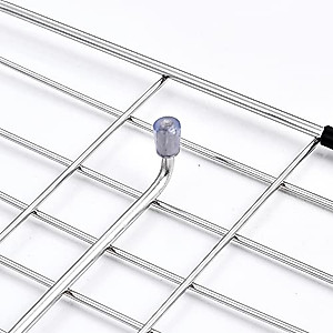 TRUSTMI Sinks Protector for Kitchen Sink Stainless Steel Protective Bottom Grid Single Bowl Middle Drain Rack, 24 x 12.5 inches, Silver