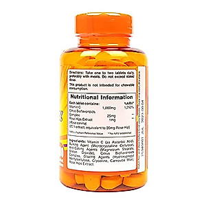 Holland and Barrett Vitamin C with Rose Hip