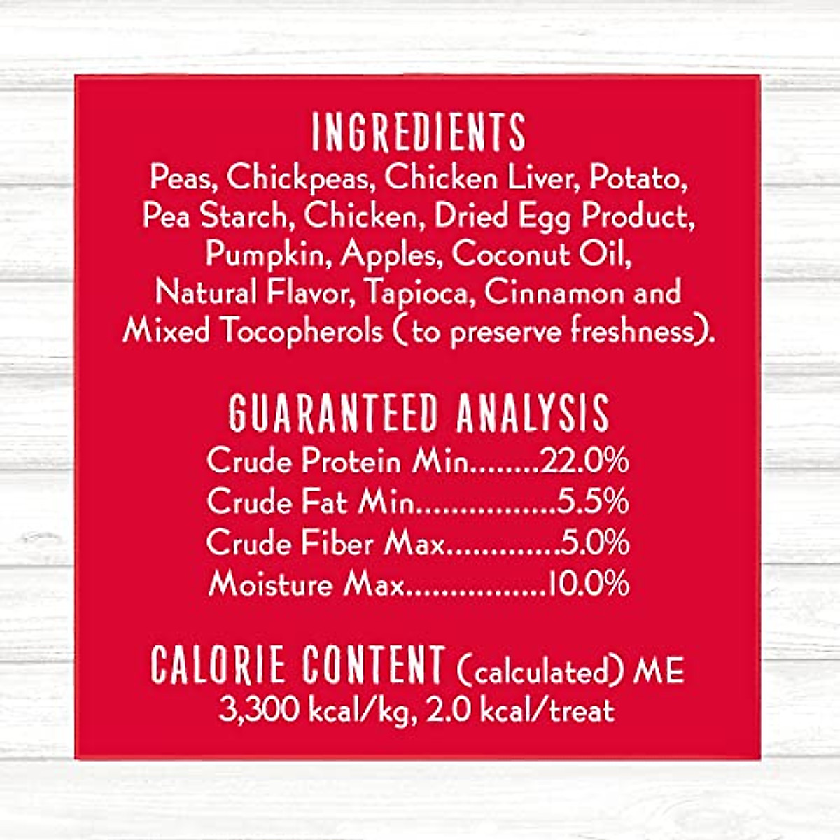 Charlee Bear Grain-Free Bear Crunch Chicken, Pumpkin & Apple Flavor - Net Wt 8 oz.