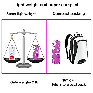 KidzAdventure 2 in 1 Play Tent for Kids | 1-2 Person Backpacking Tent | Ultralight Indoor & Outdoor Camping - Best Friends Theme