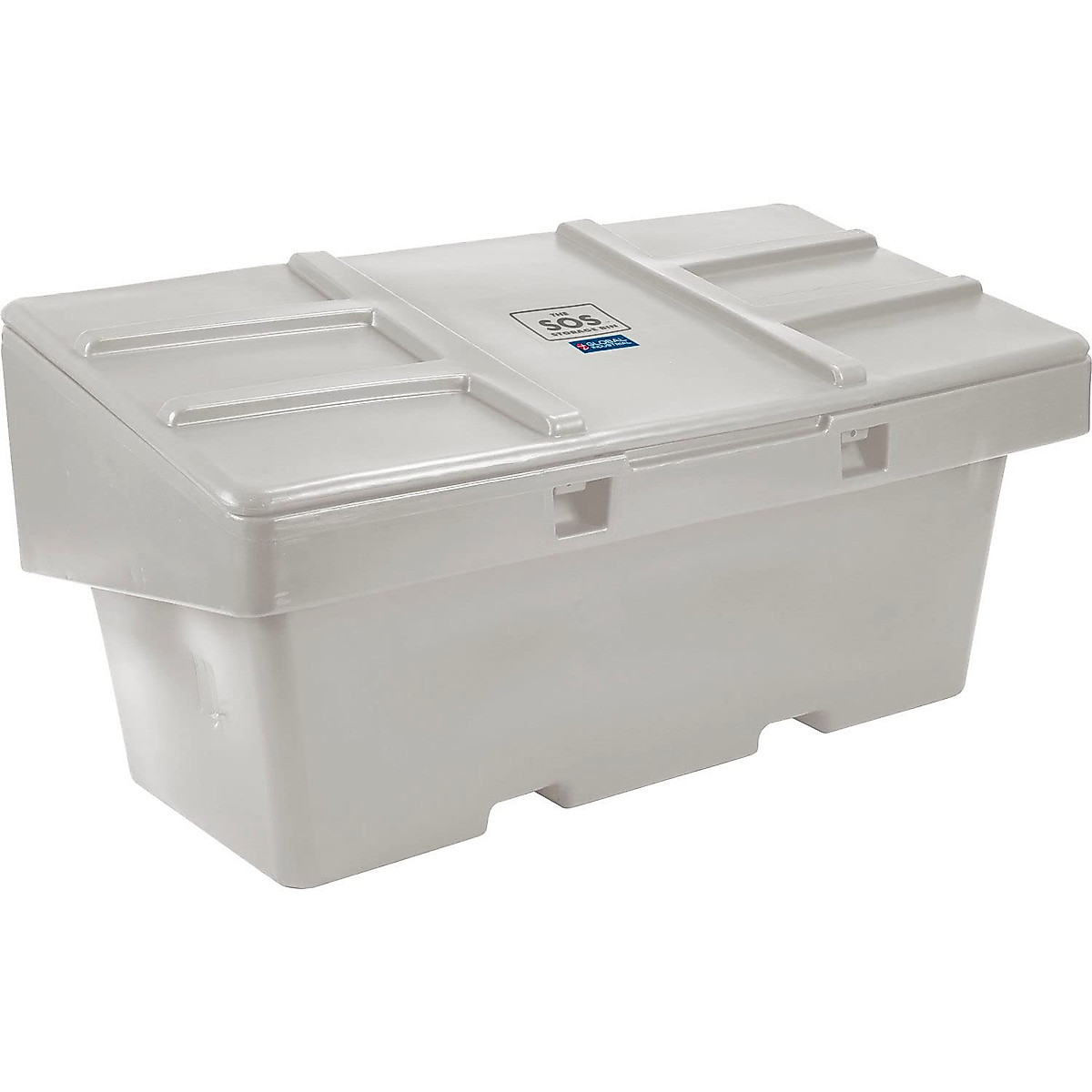 Global Industrial Lockable Outdoor Storage Container, 72" Lx36 Wx36 H, 36 Cu. Ft., Gray