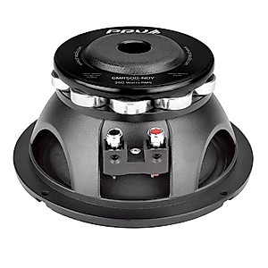 PRV AUDIO 6.5 Inch Midrange Speaker 6MR500-NDY 500 Watts 8 Ohm Neodymium Magnet, High Output loudspeaker for PRO Audio & Car Audio (Single)