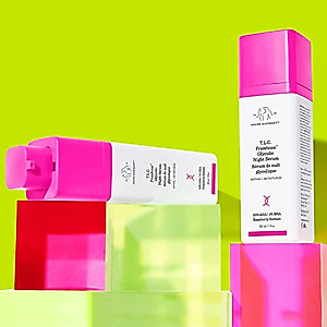 Drunk Elephant T.L.C. Framboos Glycolic Night Serum - Skin Care Brightening Night Serum. Repackaging (50 mL / 1.69 Fl Oz)