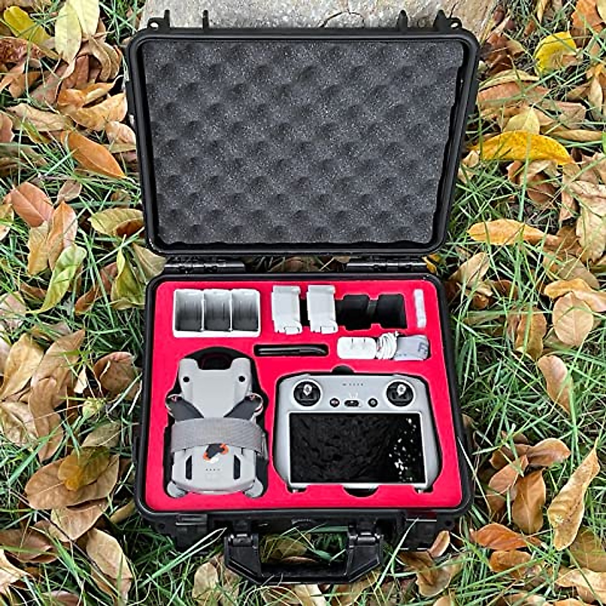 FPVtosky Mini 3 Pro Hard Case for DJI Mini 3 / Mini 3 pro, Waterproof Carrying Case for Mavic mini 3 pro, Outdoor Travel Portable Case for DJI Mini 3 / Mini 3 Pro with DJI RC Controller Accessories
