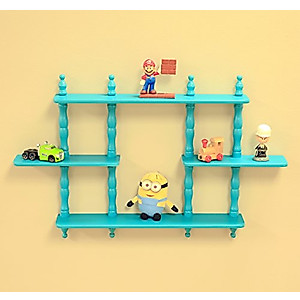 Frenchi Home Furnishing Kid's 3-Tier Wall Shelves