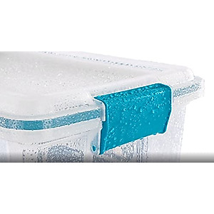 Tribello Plastic Storage Bins With Lids Storage Containers Features