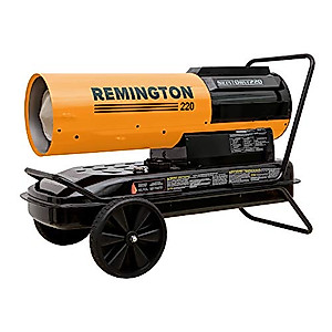 Remington REM-220T-SDR-B SilentDrive Kerosene Forced Air Heater—220,000 BTU
