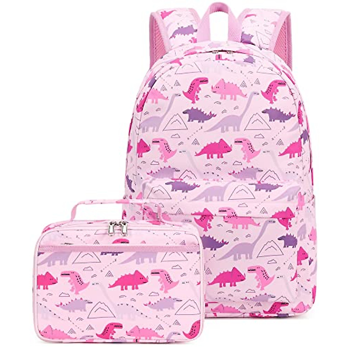 CAMTOP Backpack for Kids, Boys Preschool Backpack with Lunch Box Toddler Kindergarten School Bookbag Set