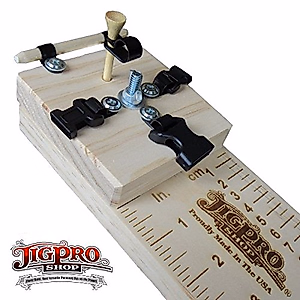 Jig Pro Shop Professional Paracord Jig w/Multi-Monkey Jig (10" Jig)