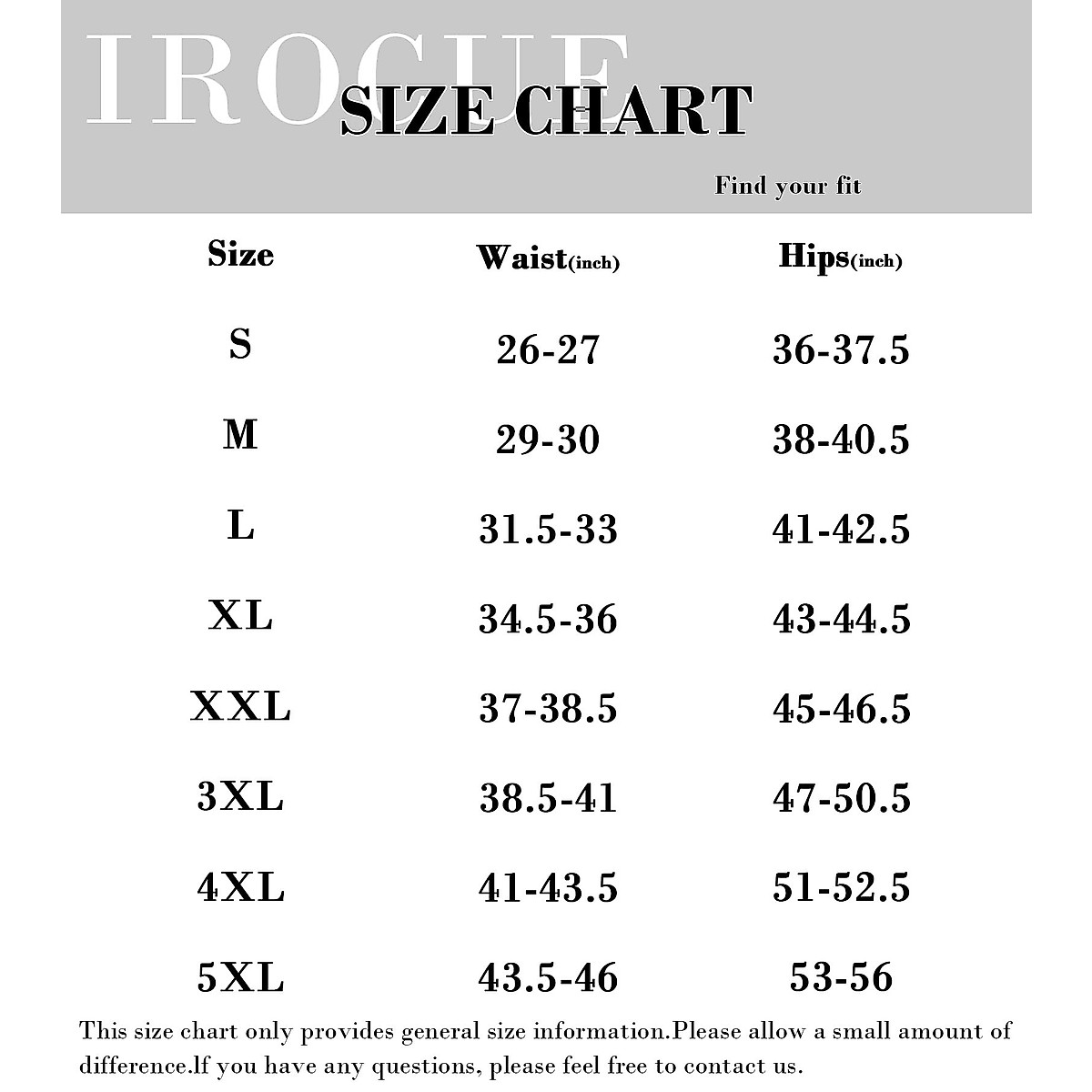 IROCUE High Waisted Underwear Cotton Brief Ladies Panties Full Coverage Breathable Tummy Control Underwear for Women Multipack-L