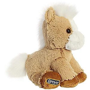 Breyer Aurora® Exquisite Palomino Stuffed Animal - Realistic Detailing - Imaginative Play - Brown 8 Inches