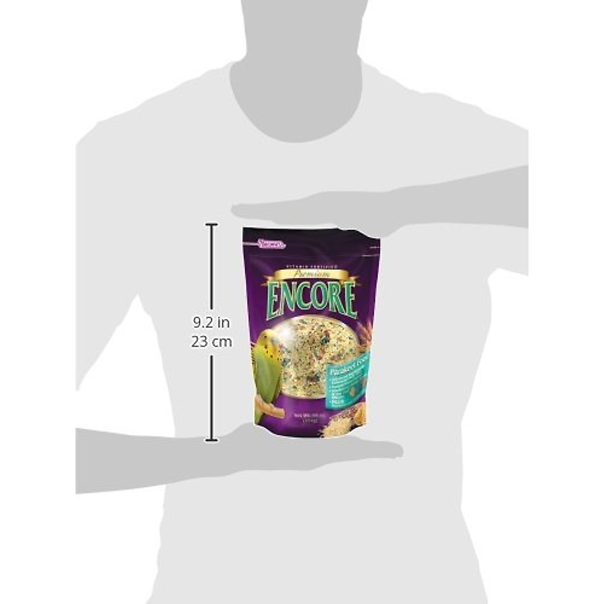 F.M. Brown'S Encore Premium Parakeet Bird Food, 1-Pound