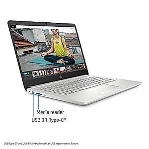 2022 HP 14" FHD IPS Laptop PC AMD Dual Core Ryzen 3-3250U (Beat i3-1005G1) 16GB RAM 1TB M.2 SSD Radeon Vega 3 Graphics WiFi AC RJ-45 USB-C HDMI Bluetooth Webcam Windows 10 Pro w/ RE USB 3.0 Drive